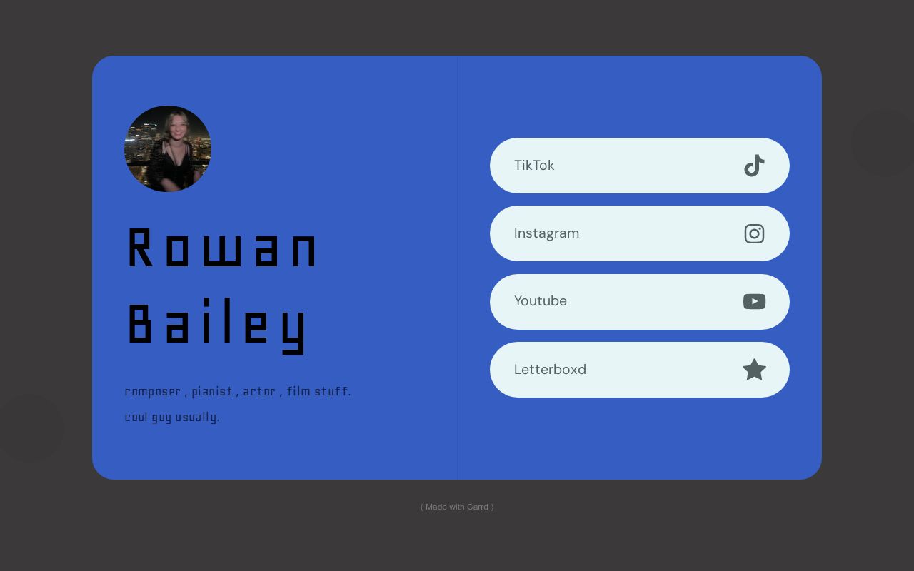 Rowan B info